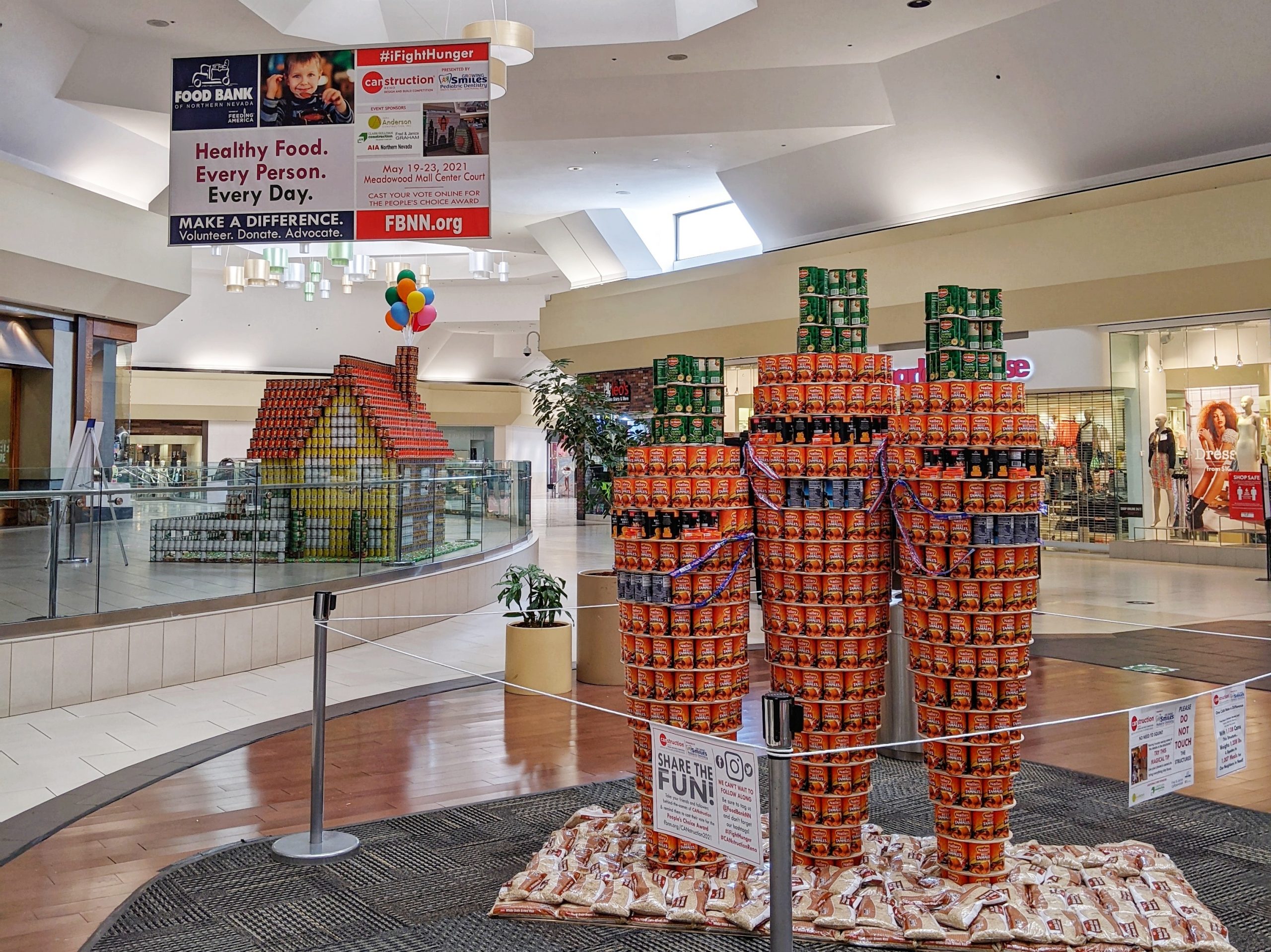 2021 CANstruction Reno – Food Bank of Northern Nevada